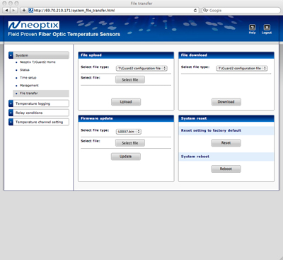 Neoptix T/Guard-2B Smart Grid Ready System for hot spots monitoring on ...